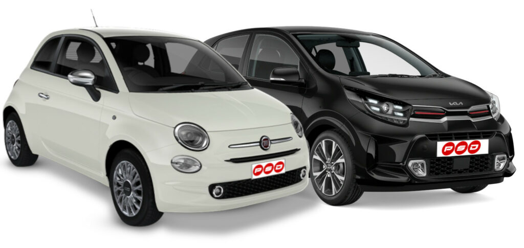 Economy Car Rental | Fiat 500 | Liverpool, St Helens, Merseyside